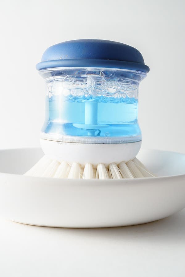 Soap dispensing brush stock photo. Image of dispenser - 260120466