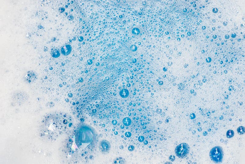 Soap Foam with Bubbles Macro Background Stock Photo - Image of liquid ...