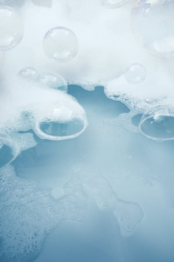 Soap foam on water stock photo. Image of fluffy, sudsy - 10007804
