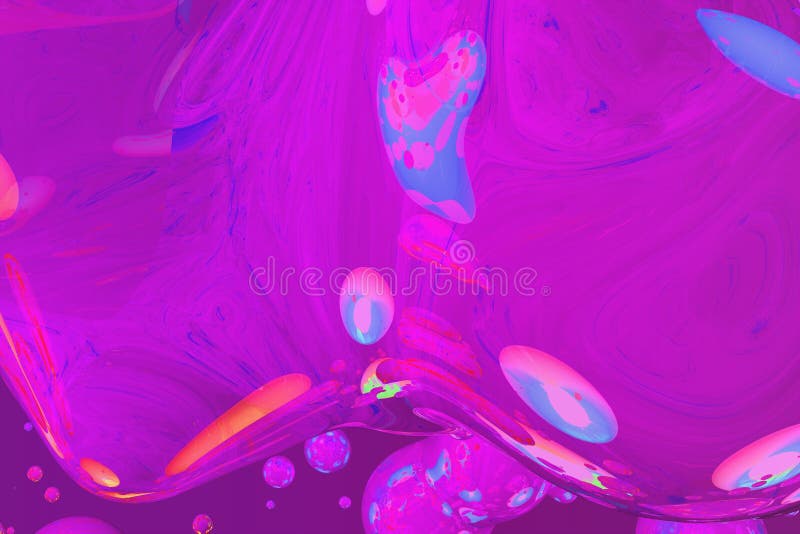 Soap Glossy Liquid or Slime Abstract Gradient Background or Texture 3D ...