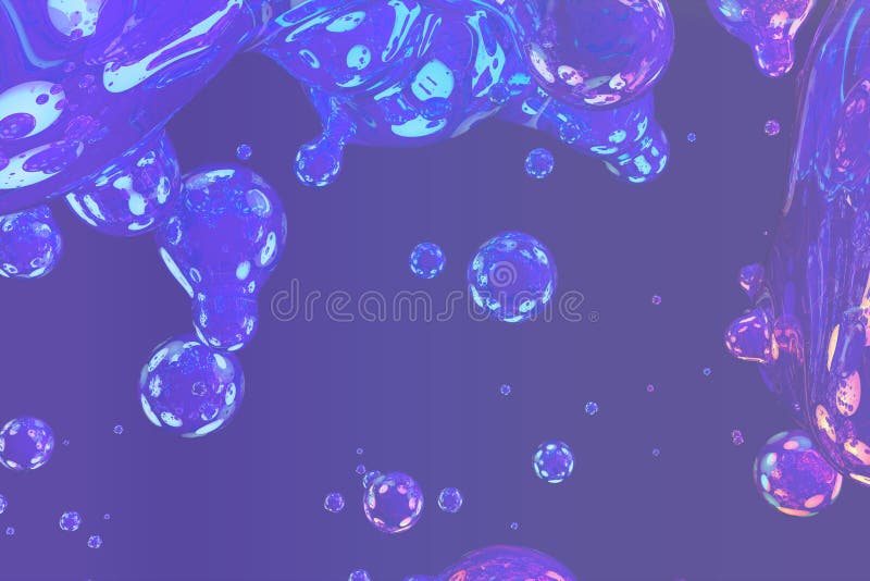 Creative Soft Focus Soap Glossy and Shiny Bubbles Abstract Gradient ...