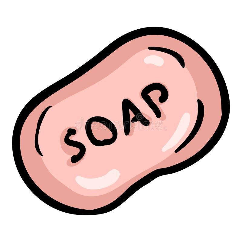 Soap - Hand Drawn Doodle Icon Stock Vector - Illustration of drawing ...