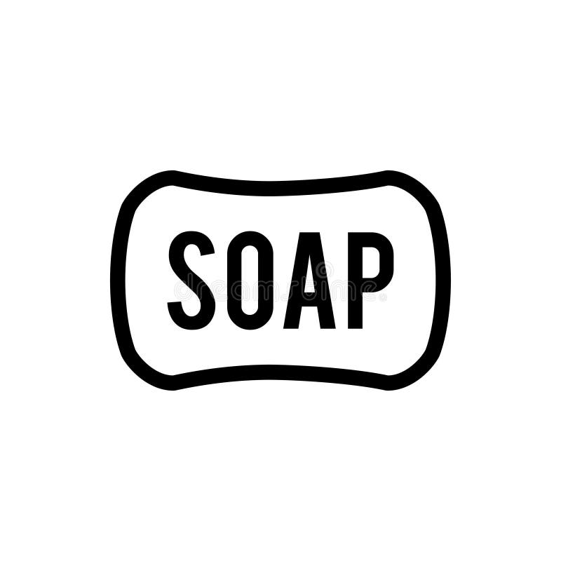 Soap Icon Flat Vector Template Design Trendy Stock Vector ...