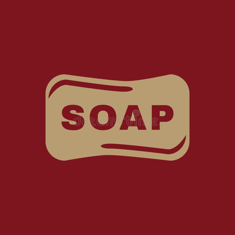 The Soap Icon. Soap Symbol. Flat Stock Vector - Illustration of ...