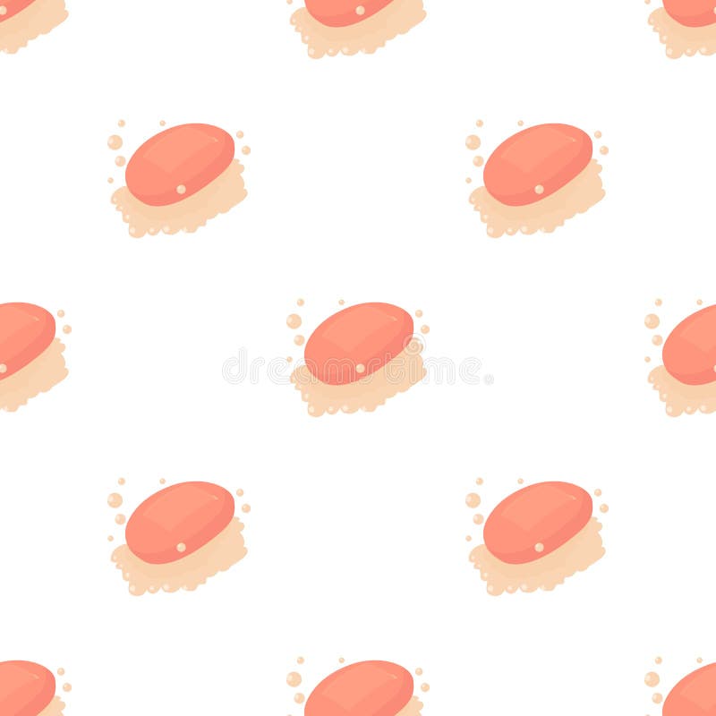 Soap Pattern Seamless Vector Stock Vector - Illustration of bath ...