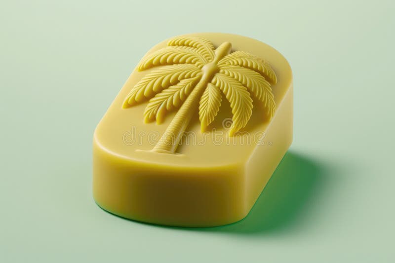 Soap Shaped Like a Palm Tree. Generative AI Stock Illustration ...