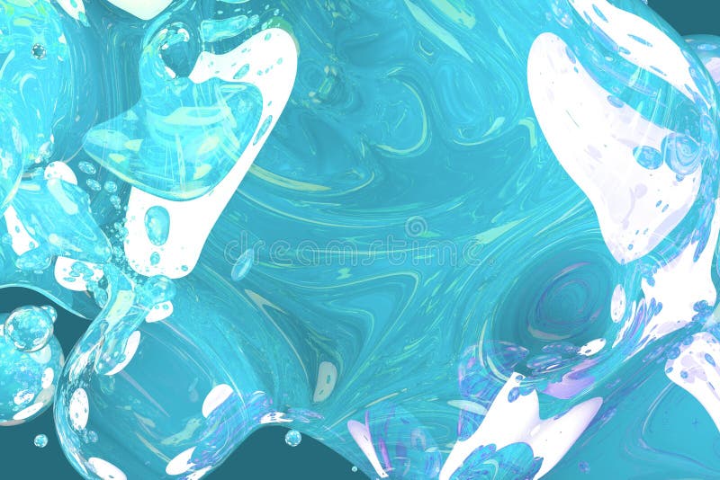 Soap Shiny and Glossy Liquid Abstract Gradient Background or Texture 3D ...