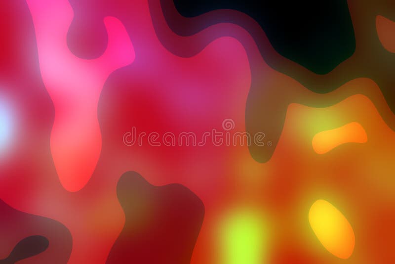Soap Shiny Liquid or Slime Abstract Gradient Texture 3D Illustration ...