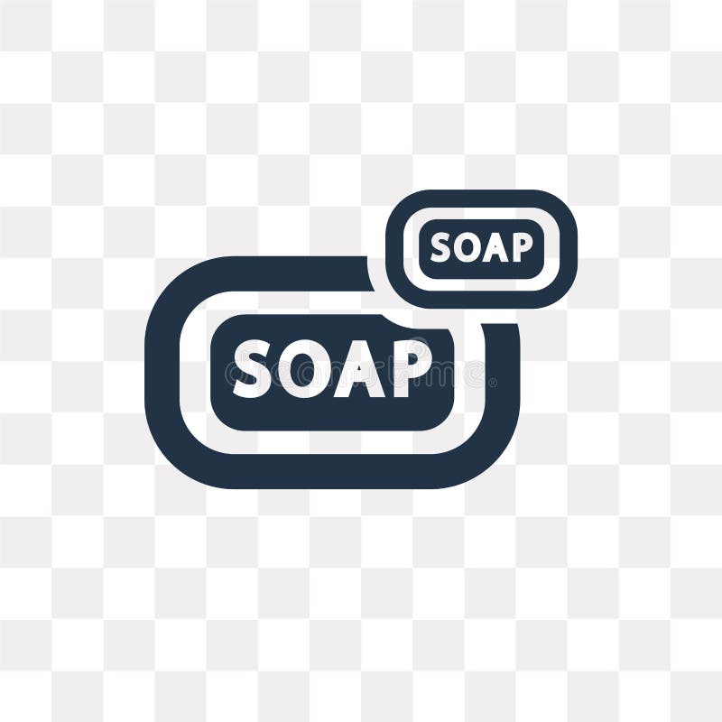 Soap Vector Icon Isolated On Transparent Background, Soap Trans Stock ...