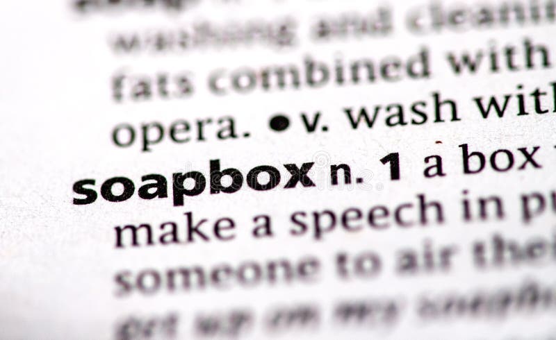 Soapbox stock image. Image of close, public, speaker - 273557491