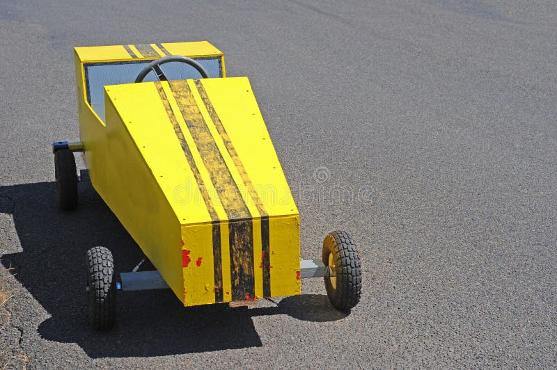 Soapbox Derby Cart Racer stock photo. Image of racing - 15026220