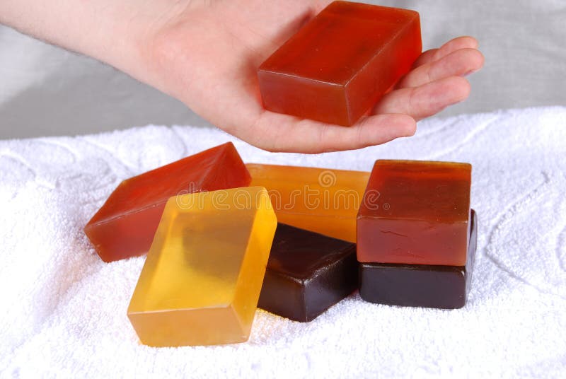 Soaps stock image. Image of purity, fabric, care, aroma - 68904517