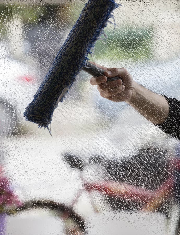 Window cleaning stock image. Image of glass, chores - 112181231