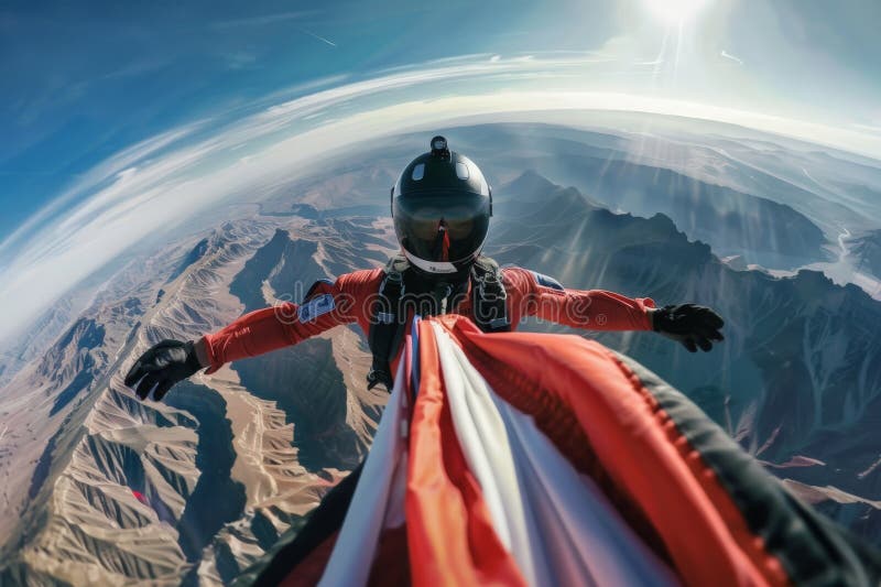 Soaring Beyond Limits stock illustration. Illustration of jump - 312470938