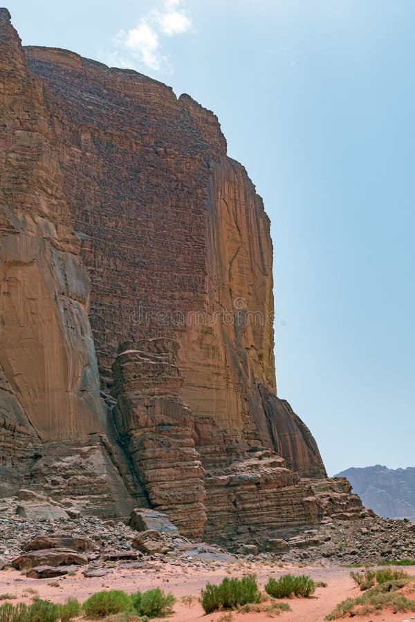 Soaring Cliffs in the Heart of the Desert Stock Photo - Image of east ...