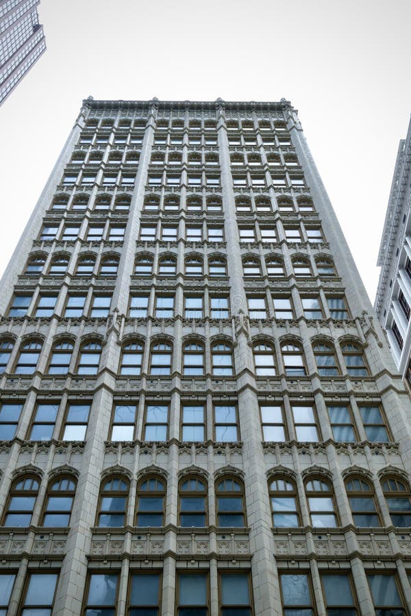 Gothic-Inspired Skyscraper with Blue-Tinted Windows (Philadelphia ...