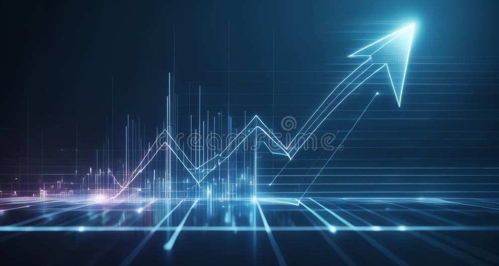 Soaring Success - a Meteoric Rise Stock Illustration - Illustration of ...