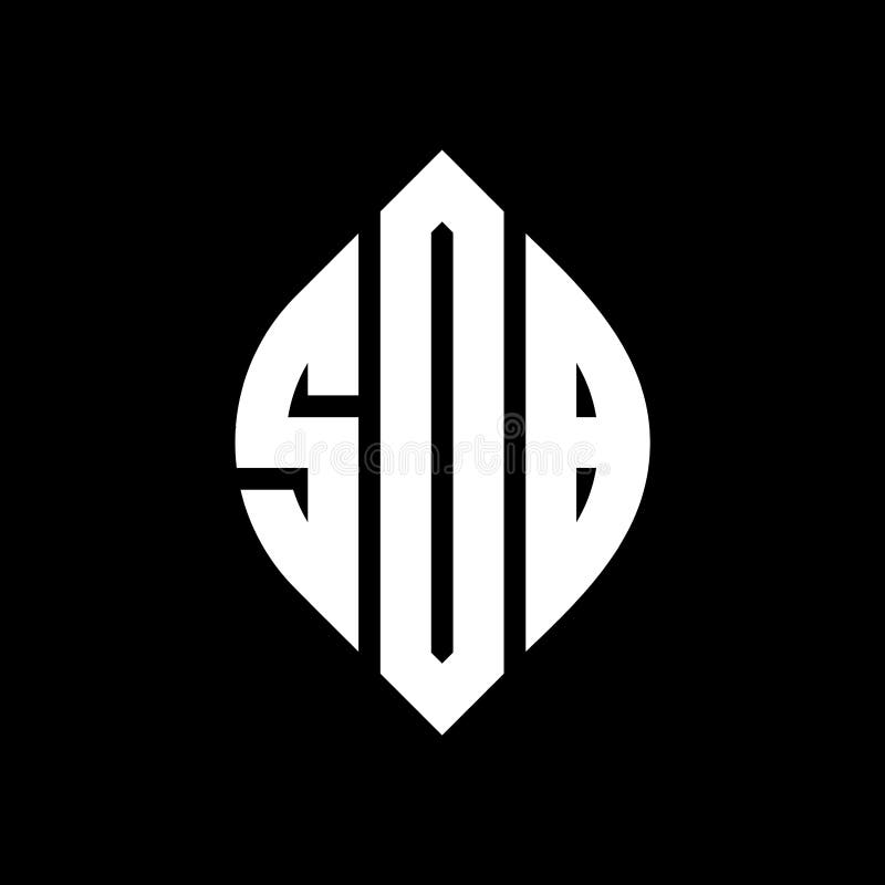 SOB Circle Letter Logo Design with Circle and Ellipse Shape. SOB ...