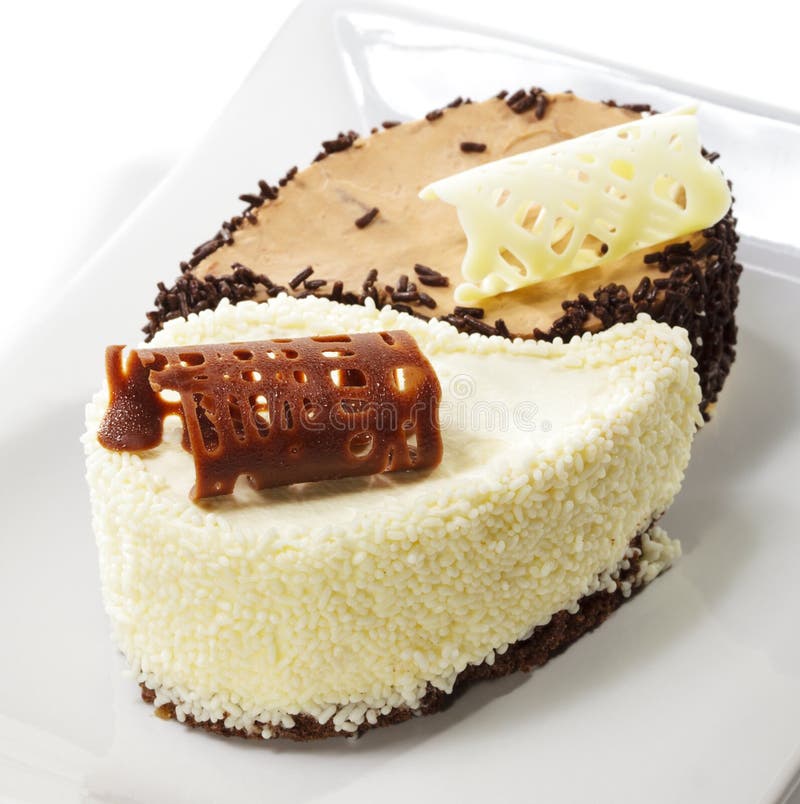 Sobremesa - Bolo De Yin-yang Foto de Stock - Imagem de escuro, chinês ...