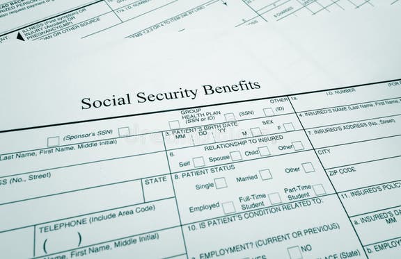 Soc Sec benefits stock photo. Image of medicalexpenses - 32852794