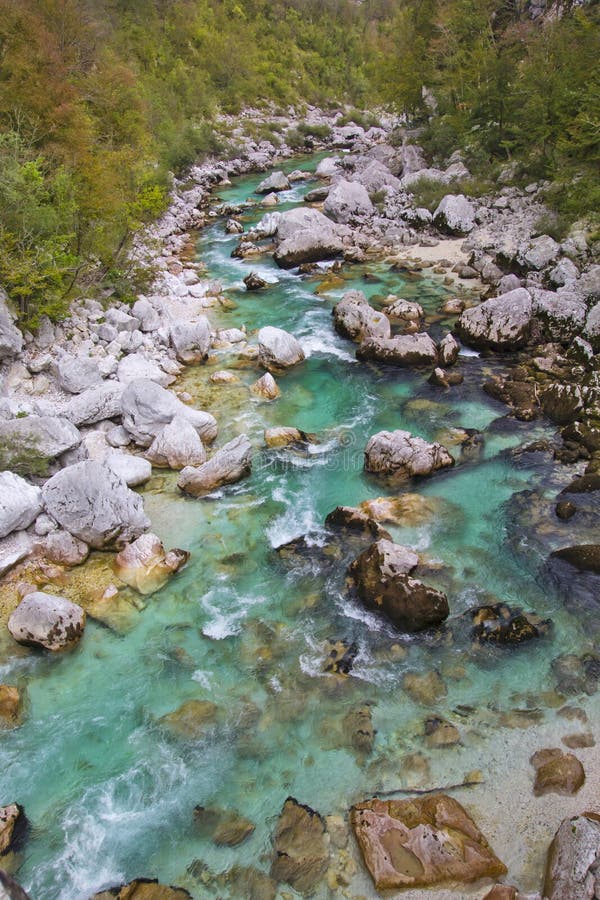 Soca River,Slovenia stock image. Image of famous, river - 79636681