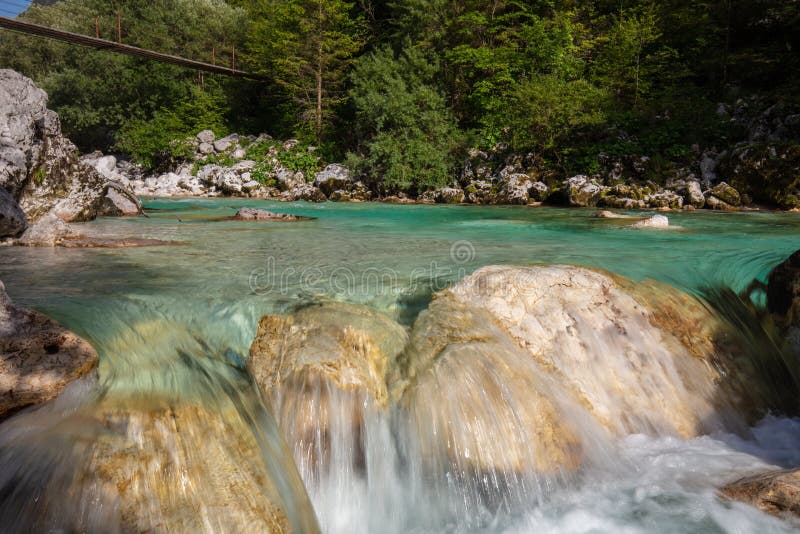 Soca river Slovenia stock photo. Image of river, destinations - 190153060