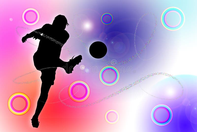 Soccer Abstract stock illustration. Illustration of curve - 9443528