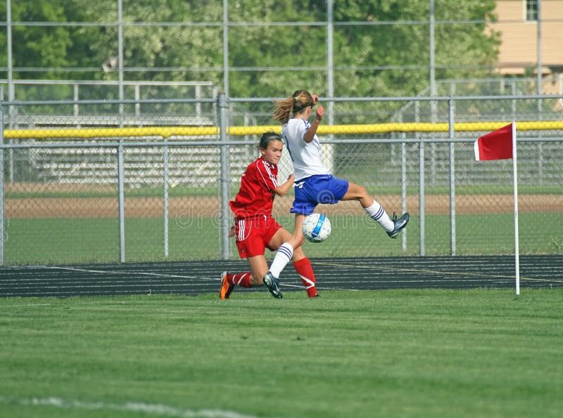 Soccer Action editorial photography. Image of kick, young - 24706552