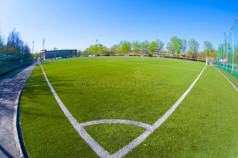 Soccer arena, stadium stock image. Image of illuminated - 91863819