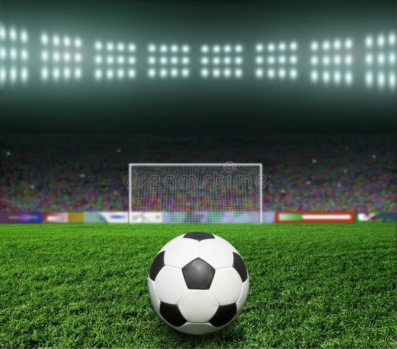 Soccer bal.football, stock image. Image of bright, game - 37594859