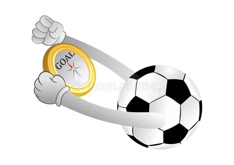 Cartoon Goal Post Soccer Stock Illustrations – 292 Cartoon Goal Post ...