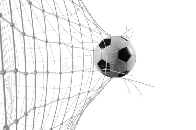 Soccer Ball Goal Break Net Stock Illustrations – 31 Soccer Ball Goal ...