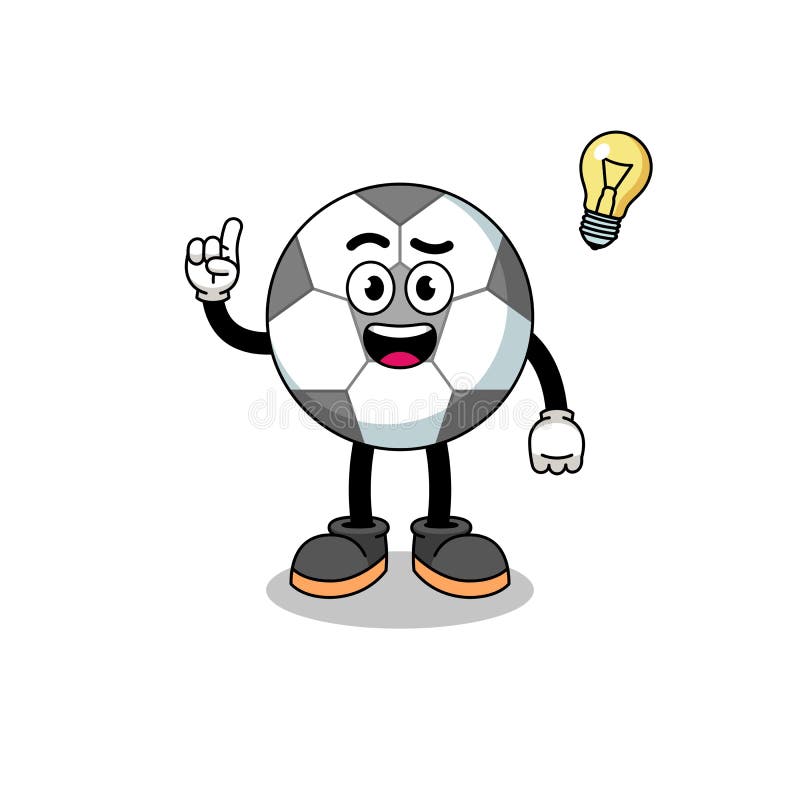 Soccer Thinking Stock Illustrations – 181 Soccer Thinking Stock ...