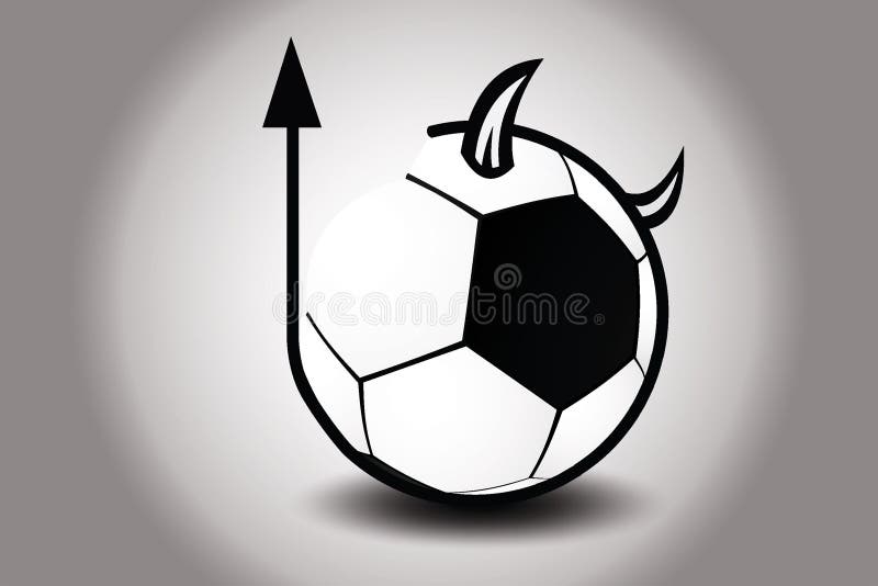 Devil Soccer Ball Stock Illustrations – 71 Devil Soccer Ball Stock ...