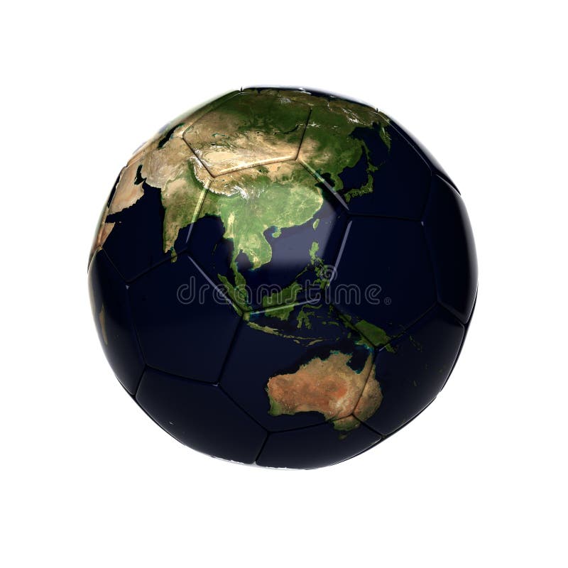 Soccer Ball Earth Map Stock Illustrations – 500 Soccer Ball Earth Map ...