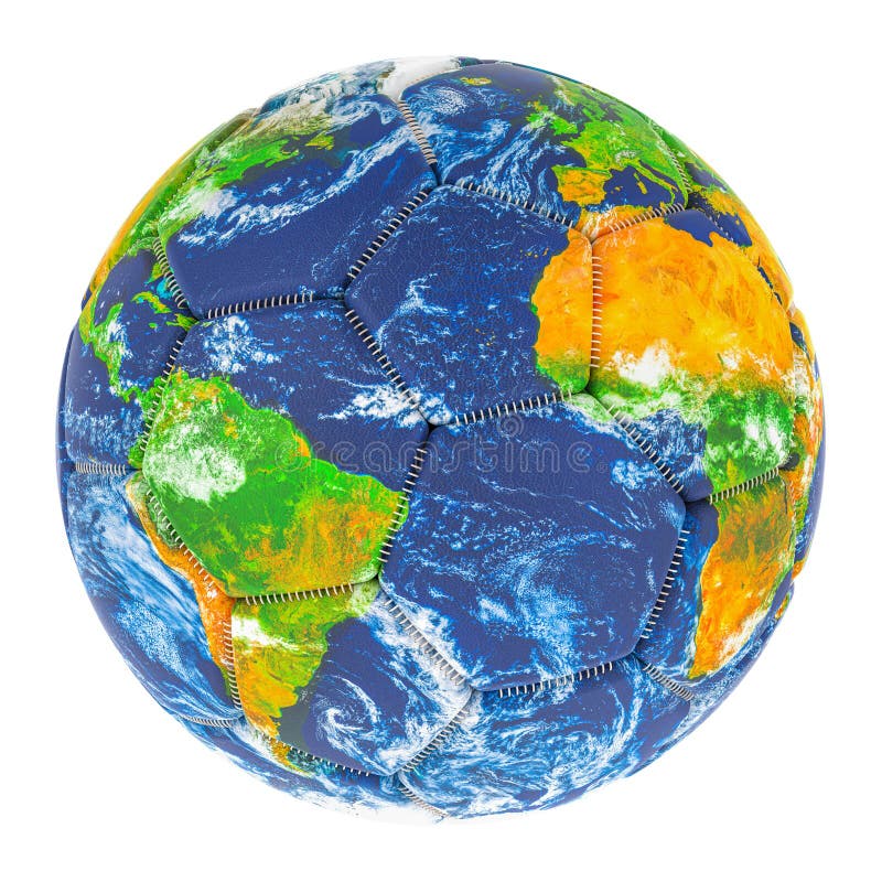 Globe Map Soccer Ball Stock Illustrations – 567 Globe Map Soccer Ball ...
