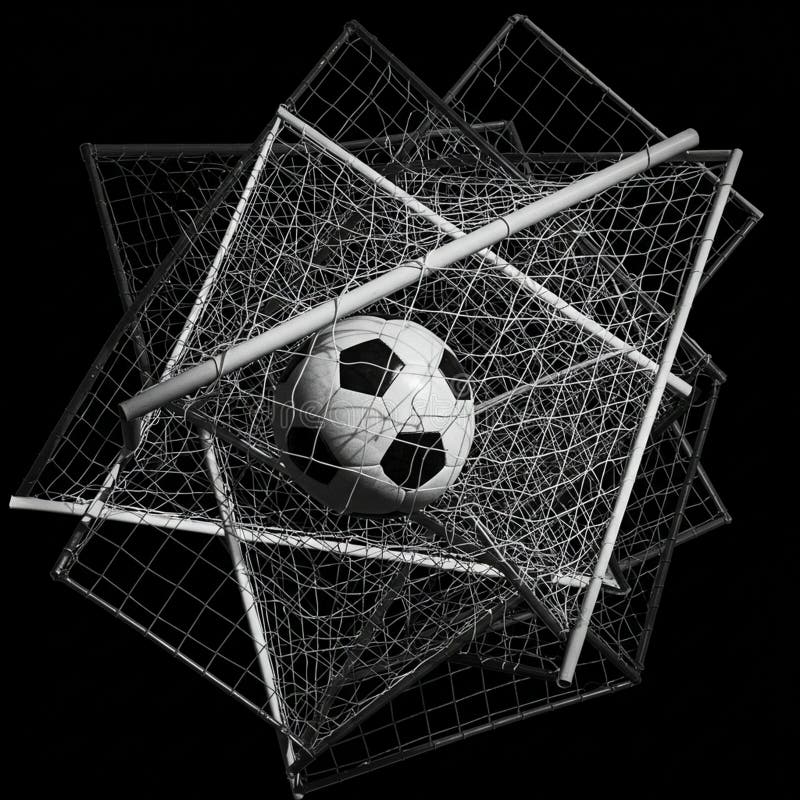 A Soccer Ball is Entangled within a Complex Geometric Structure of Wire ...