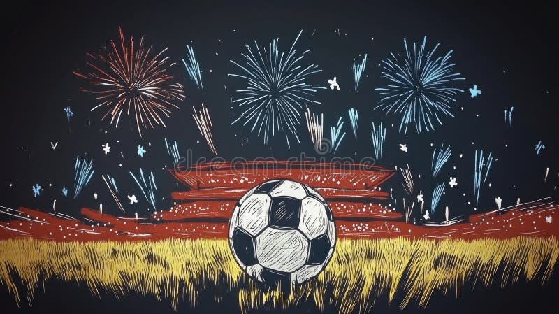 347 Fireworks Stadium Background Stock Photos - Free & Royalty-Free ...