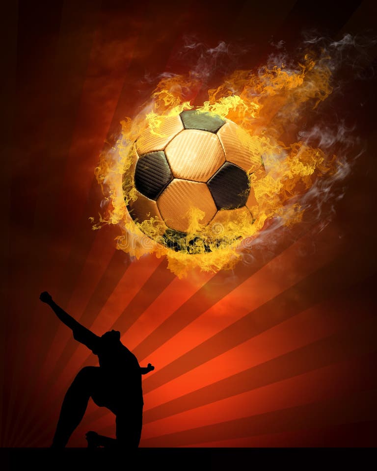 Fire Soccer Player Stock Illustrations – 865 Fire Soccer Player Stock ...