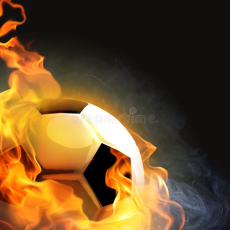 Soccer Ball Fire Design at Lisa Bassett blog