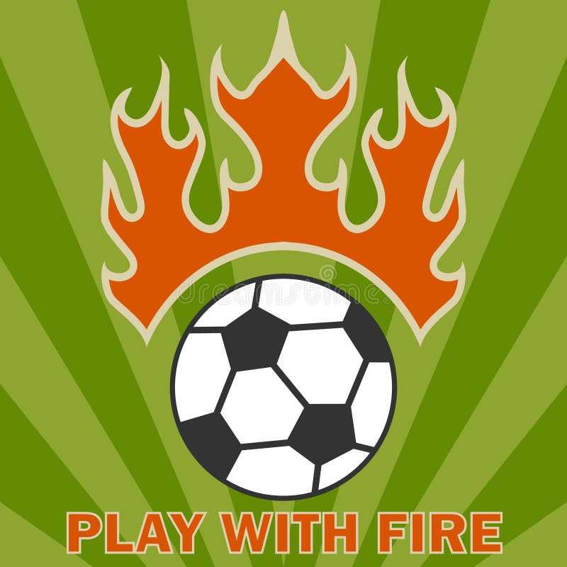 Soccer Ball Fire Design at Lisa Bassett blog