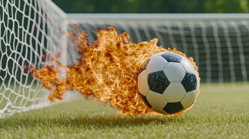 112 Burning Football Blue Fire Stock Photos - Free & Royalty-Free Stock ...