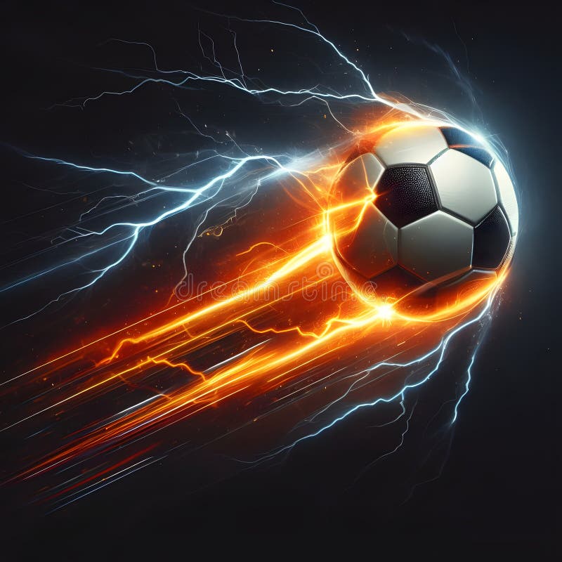 Cartoon Soccer Ball Fire Stock Illustrations – 533 Cartoon Soccer Ball ...