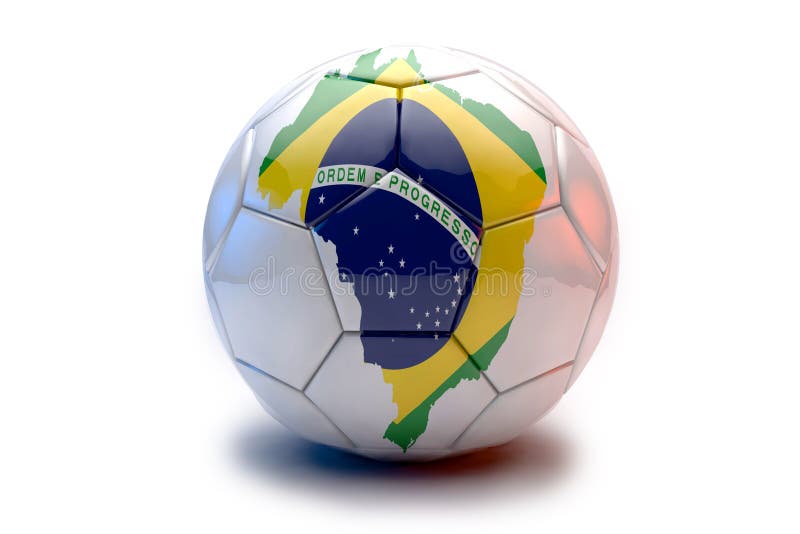 Soccer ball with flag stock image. Image of blue, creative - 43939301