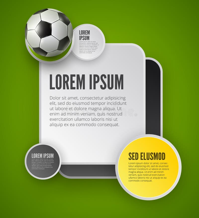 Soccer ball with trail stock vector. Illustration of play - 46353759