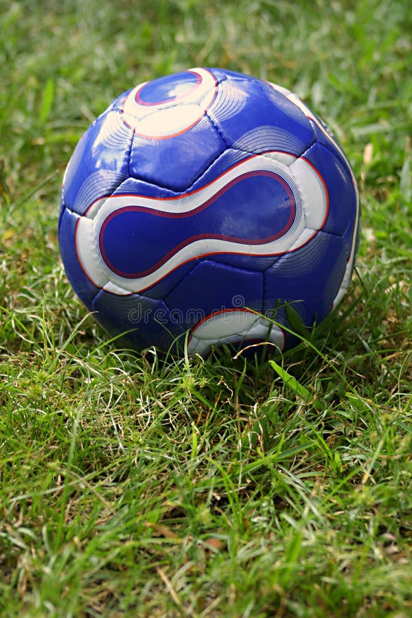 Soccer ball in grass stock photo. Image of league, kids - 1641926