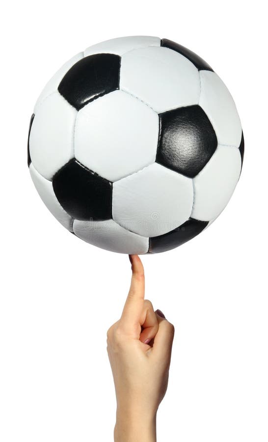 Hand hold soccer ball stock photo. Image of hand, football - 805434
