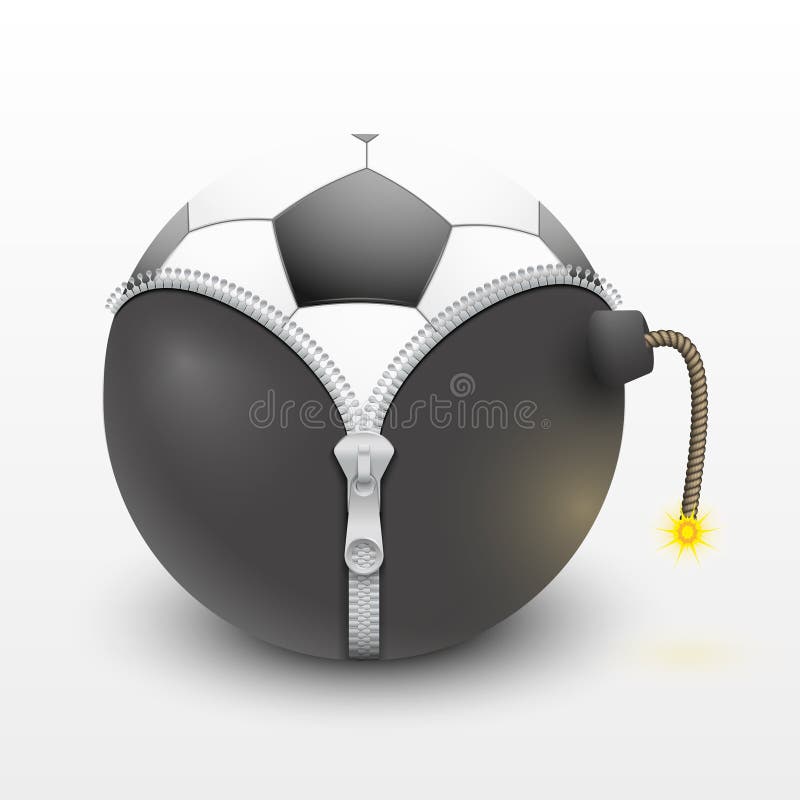 Soccer Ball Bomb Stock Illustrations – 157 Soccer Ball Bomb Stock ...