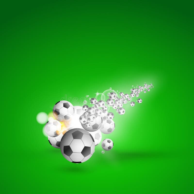 Soccer ball light cover stock vector. Illustration of match - 77388586