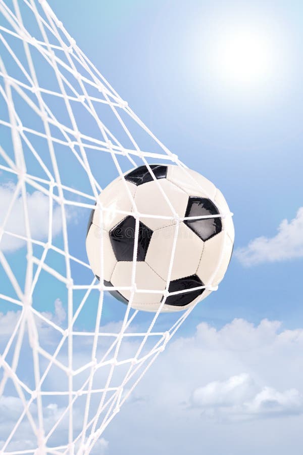 Soccer Ball Breaking through Chains Stock Image - Image of blur, soccer ...
